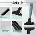 Heavy Duty 4-inch Razor Blade Floor Scraper, 45 Inch Long-Handle ...
