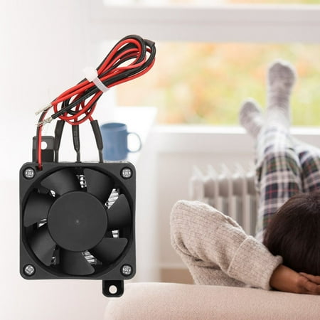 PTC Heater With Fan, 110V Mini PTC Fan Heater Temperature Insulation ...