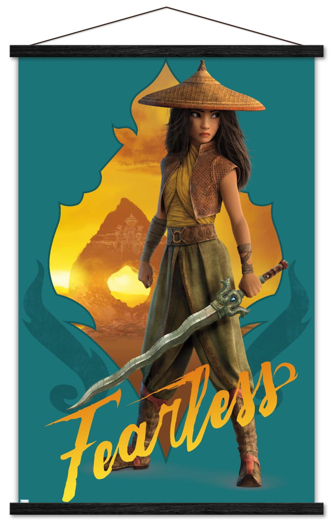Trends International Disney Raya and the Last Dragon - Fearless Wall ...