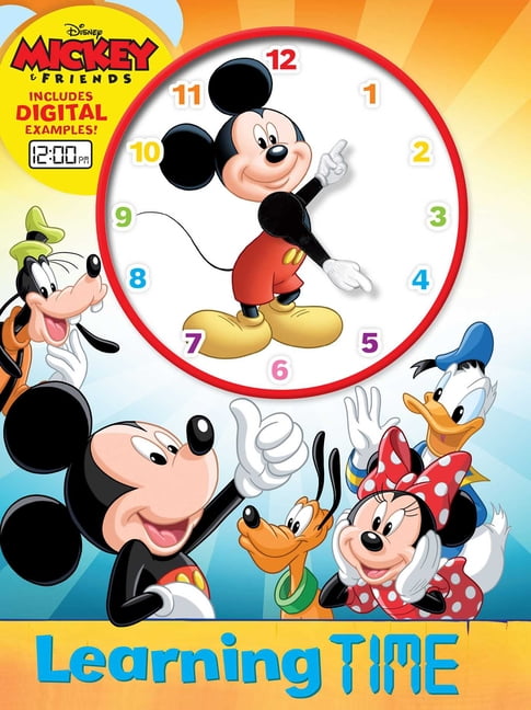 Disney Mickey and Friends: Learning Time (Board book) - Walmart.com