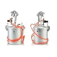 10L High Pressure Paint Pot Feed Spray Gun 2.0mm Nozzle Paint Sprayer ...