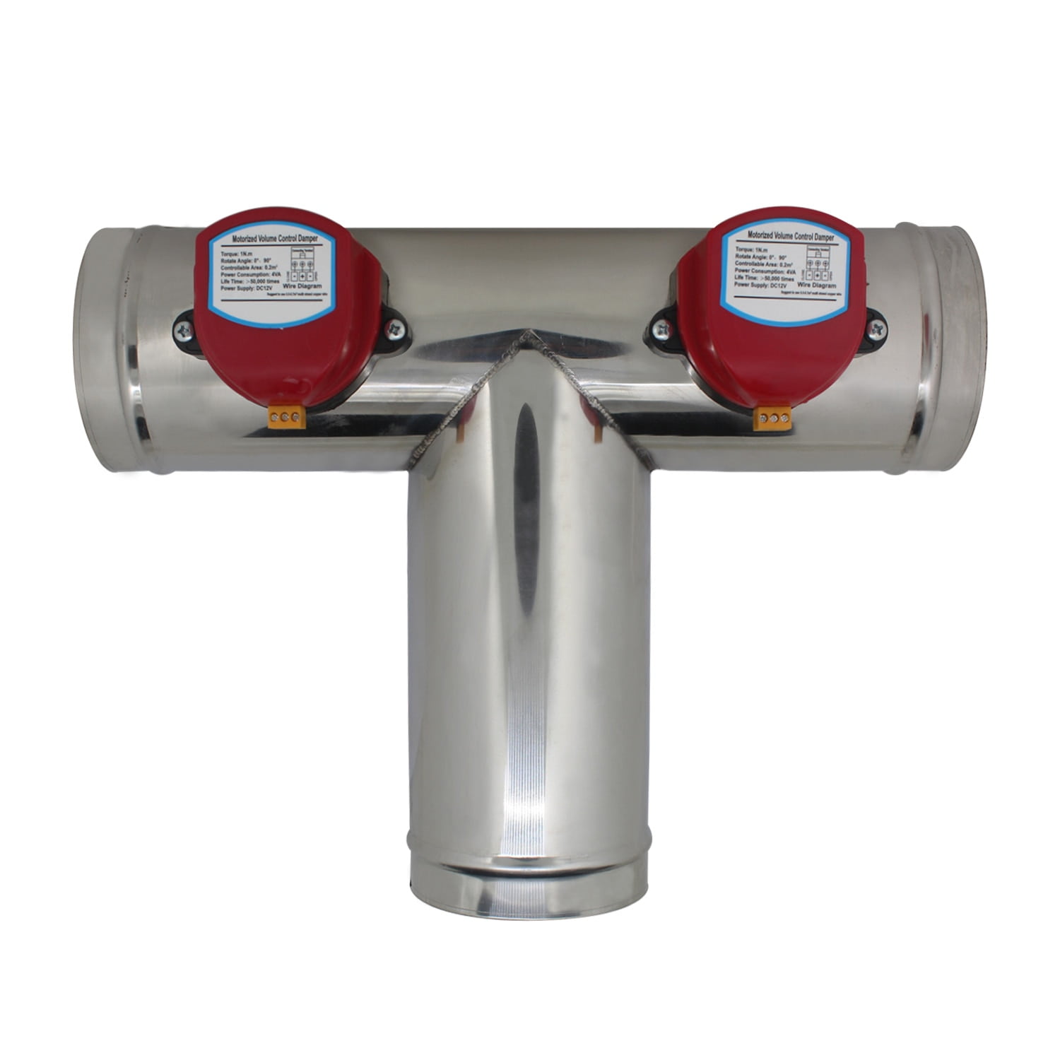 AC 220v AC110V DC12V DC24V stainless steel motorized ventilation ...