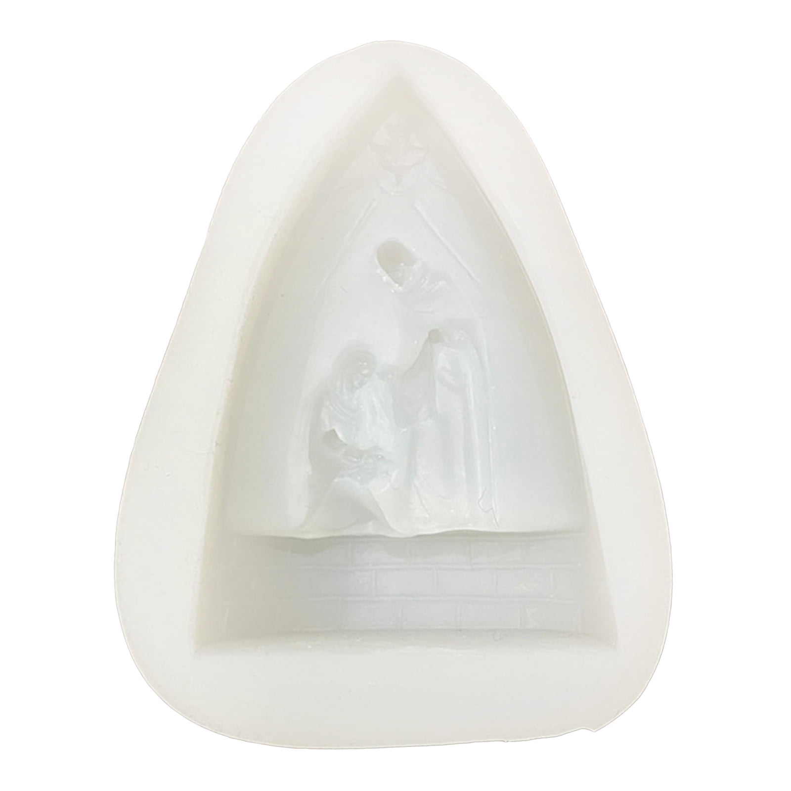 GENEMA Religious Jesus Newborn Silicone Mold for Candle Making Handmade ...