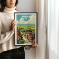 Affixzi Marengo Travel Poster - Small Town Countryside Art Print ...