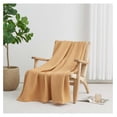 100% Cotton Yellow Blanket King Size for Bed - Breathable and Soft ...