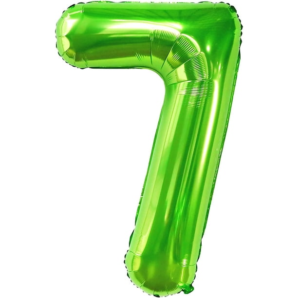 Giant Light Green 5 Balloon Number - 40 Inch | Light Green 5 Birthday ...