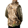 Men's Reversible Camo and Blaze Full-Zip Hunting Vest by Realtree ...