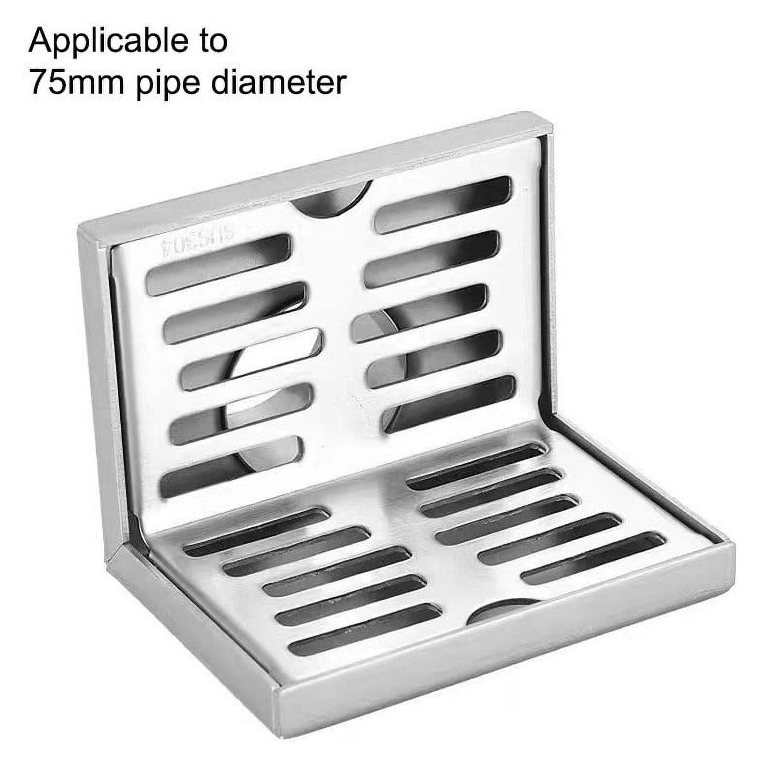 Bathroom Floor Drainer 10*7.7cm Corner Drainage System 304 Stainless ...