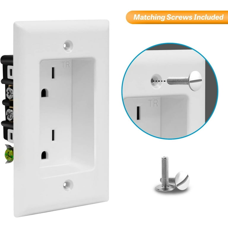 Gang Recessed Outlet