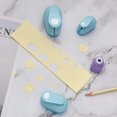 4Pcs 4 Styles Mini Plastic Craft Punch Sets for Scrapbooking & Paper ...