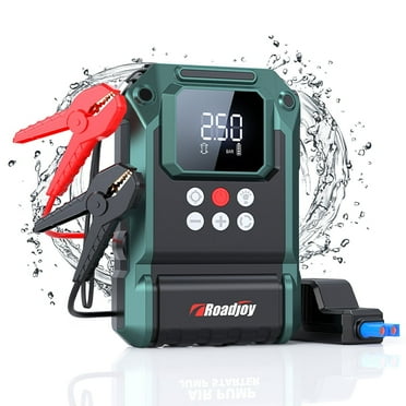 Stanley Fatmax 1000 Peak Amp Portable Jump Starter with Air Compressor ...