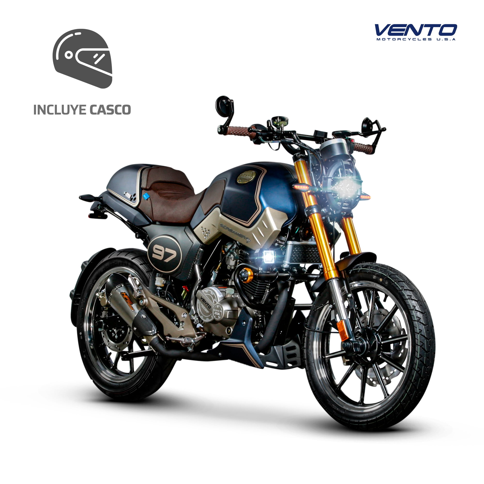 Motocicleta Vento Screamer Sportivo Azul 2023 VENTO Screamer Rebels ...