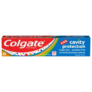 Colgate Kids Anticavity Fluoride Toothpaste, Trolls™, Bubble Fruit ...