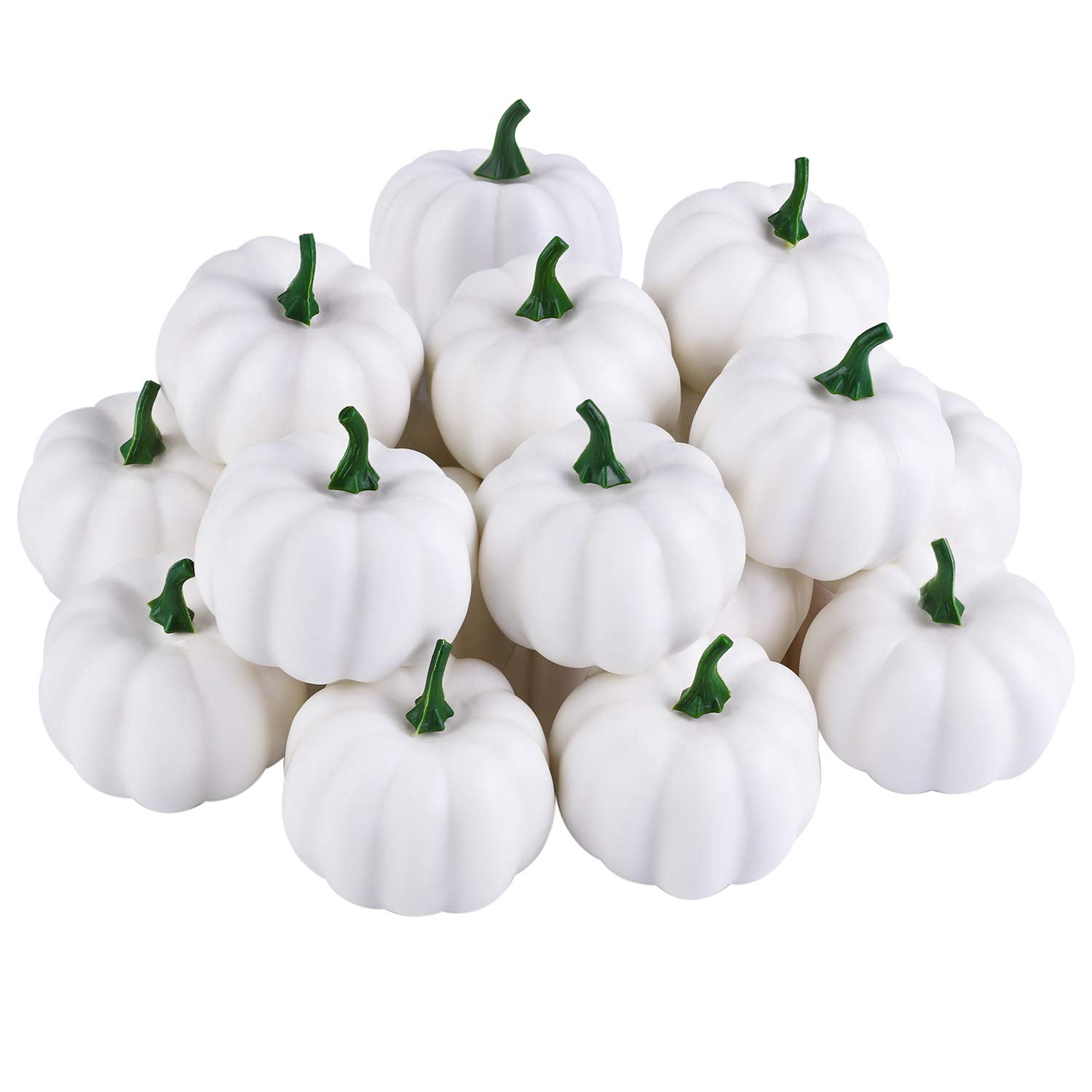Pack de 12 Mini Calabazas Calabazas Pequeñas Calabazas de Espuma de ...