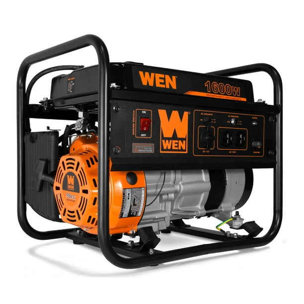 WEN 4-Stroke 98cc 1600-Watt Portable Generator, CARB Compliant ...