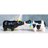 Ebros Sunflower Bovine Cow With Two Country Barrels Salt And Pepper ...