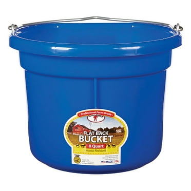 5 Gal. Homer All-Purpose Bucket, Durable Plastic Construction, 6-Pack ...