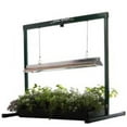 Hydrofarm JS10065 Jump Start 2-Feet Indoor Plant Grow Light Stand for ...