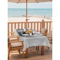 60x120 Inch Outdoor Tablecloth with Umbrella Hole Zipper Rectangle ...