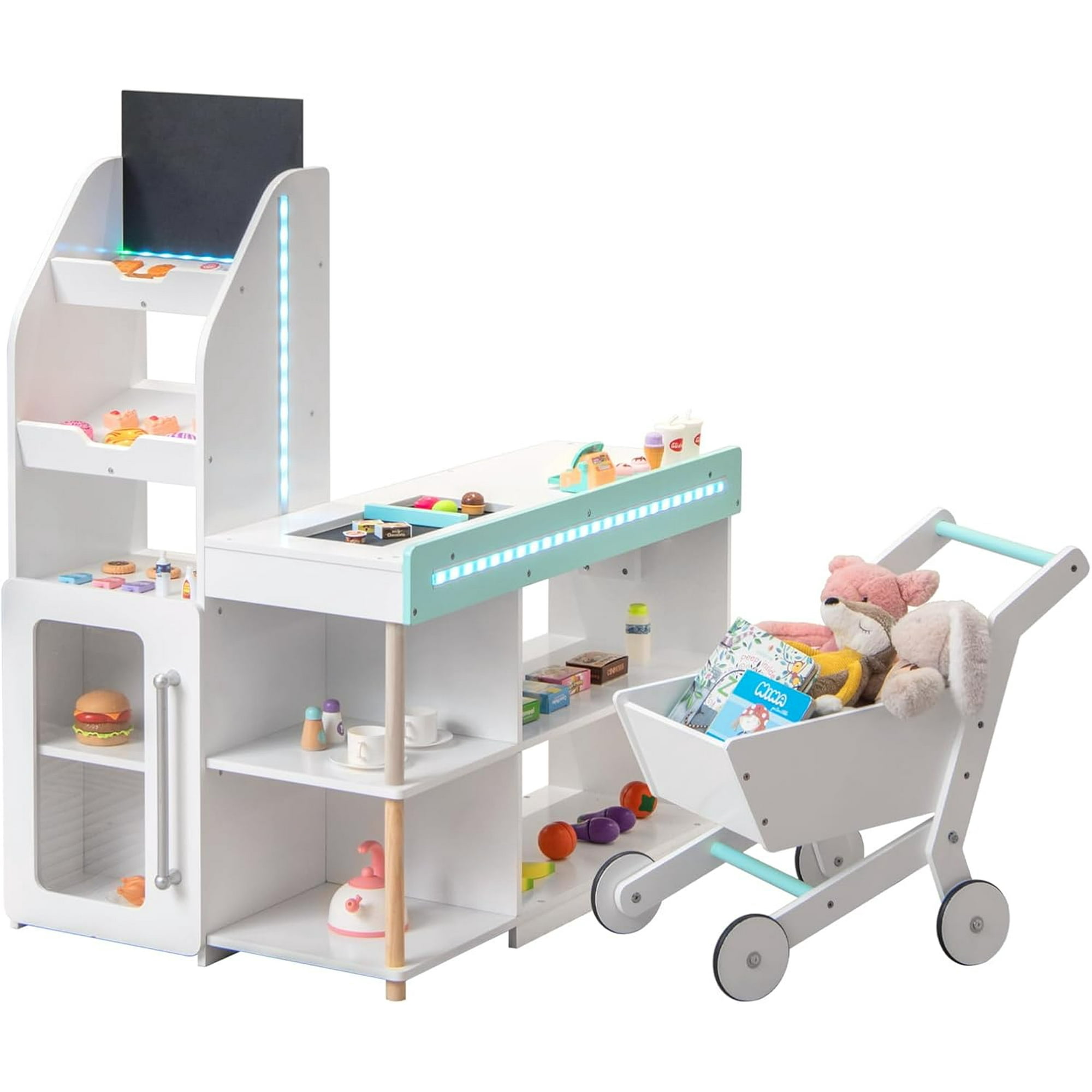 Click here for Olakids Kids Grocery Store Playset  Wooden Pretend... prices