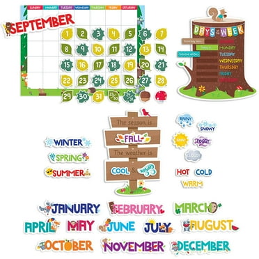 My First Daily Magnetic Calendar | Weather Station for Kids | Moods and ...