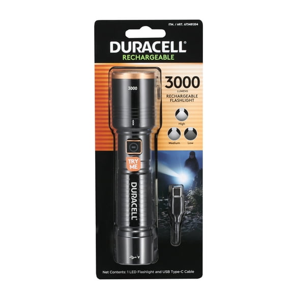 Infinity X1 3500 Lumen Dual Power Flashlight 2-Pack – High-Performance ...