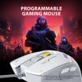 INPHIC PG1 Wired Gaming Mouse Ergonomic E-sports Macro Programming RGB ...