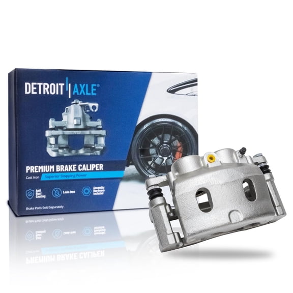 Detroit Axle - Front Left Disc Brake Caliper w/Bracket Replacement for ...