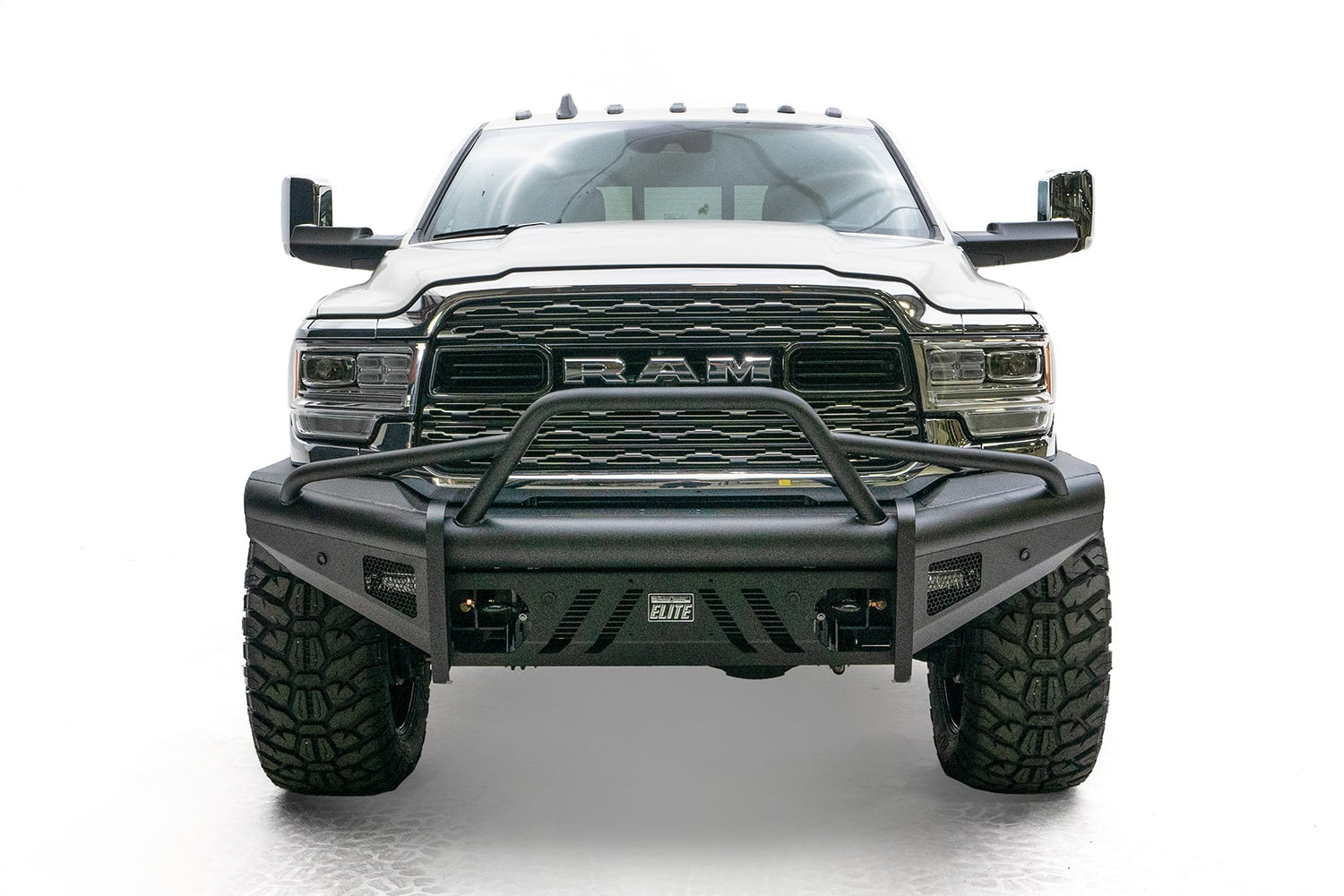 Fab Fours 19-C Ram 2500/3500 New Body Style Black Steel Elite Front ...