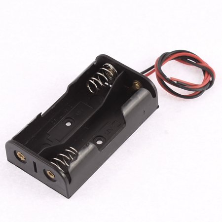 Plastic Spring Type Batteries Box Case Holder Container for 2 x 1.5V AA ...
