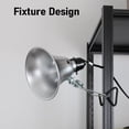 2 Pack Clamp Lamp Light with 5.5 Inch Aluminum Reflector, E26 Socket ...