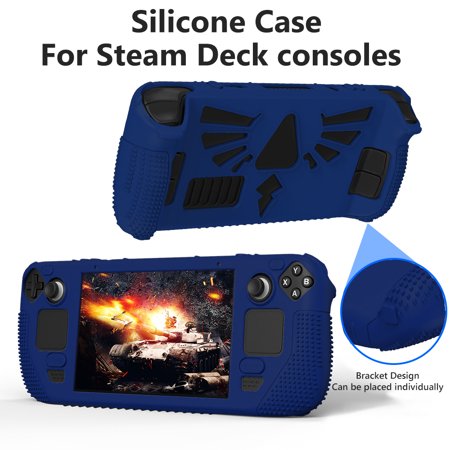 Jinnoda Anti Fall Game Console Cover for Steam Deck Game Console Frame ...