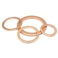 99.9% Pure Copper Ring Seals Gaskets Kit DIN7603 Metric Sizes M3 M4 M5 ...
