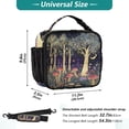 ALAZA Mushroom Forest Insulated Lunch Box Lunch Bag Cooler Tote with ...