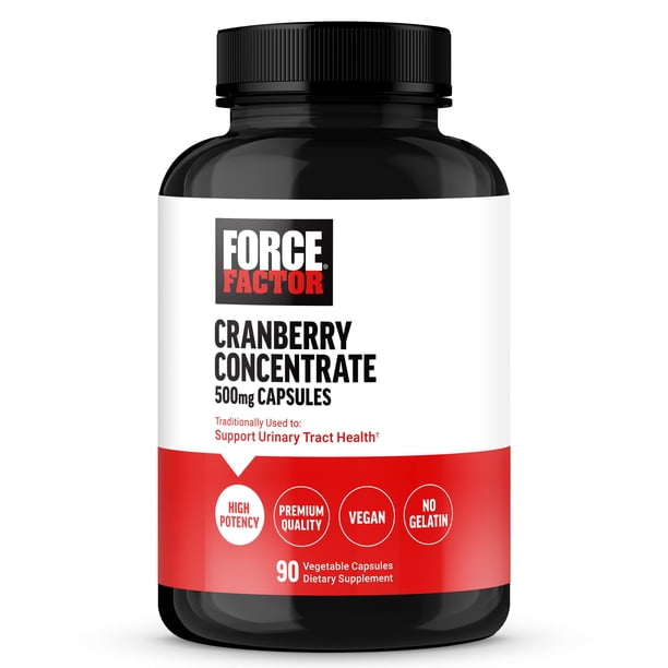 Cápsulas de concentrado de arándano Force Factor 90 cápsulas | Bodega ...