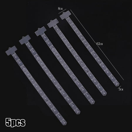 Allume 10Pcs Station Hanging Merchandise Strips with Hooks, Display ...