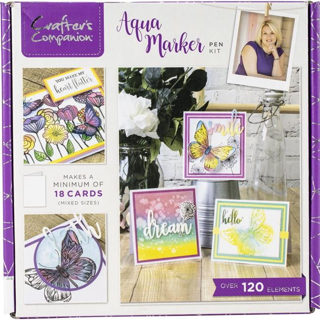 Crafter's Companion Craft Box Kit-Aqua Marker - Walmart.com