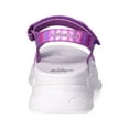 Justice Little and Big Girl Metallic Sport Sandals - Walmart.com