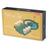 Foster & Rye Mini Golf Drinking Game Set with New Putter, Beer Shot ...