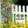Dealovy Welcome Hanger Funny Welcome Sign Home Outdoor Decor 11.8inch ...