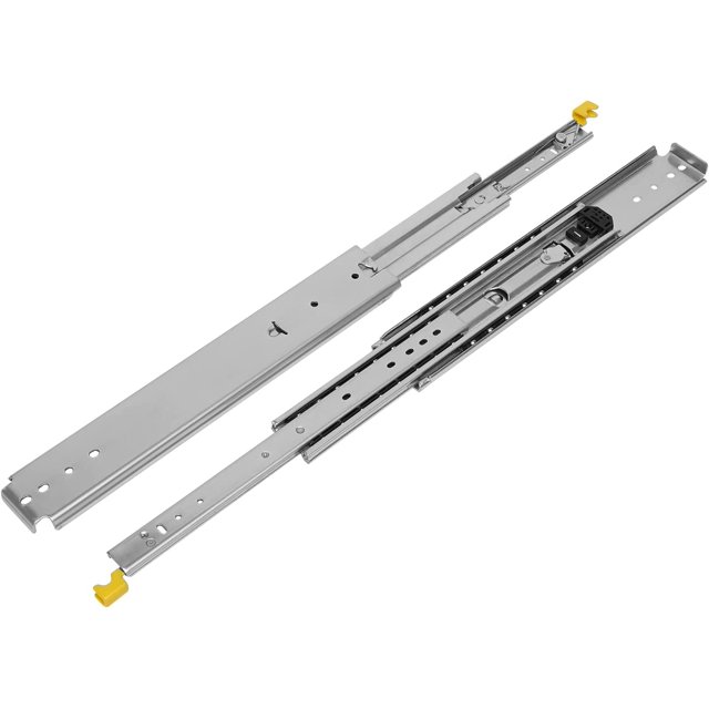 FETCOI 1 Pair 26 Inch 500 LB Capacity Drawer Slides Heavy Duty Drawer ...