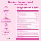 Pink Stork Liquid Prenatal Vitamin: Organic Blend, Folate, Iron, Zinc ...