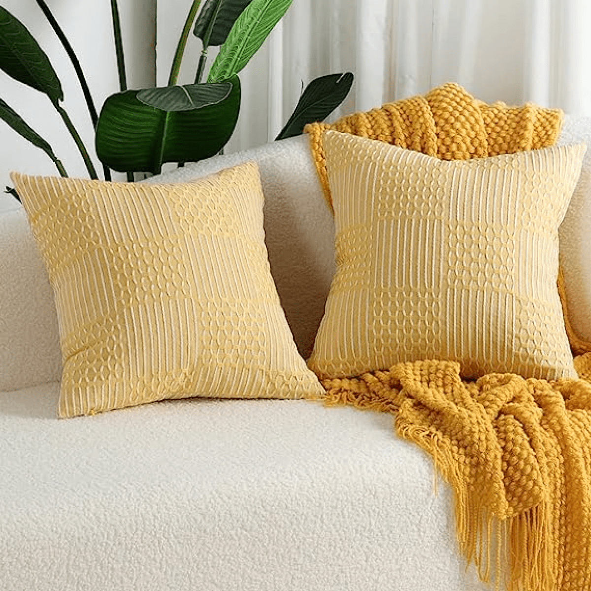 Click here for Unbranded Throw Pillow Covers Set Of 2 Farmhouse S... prices