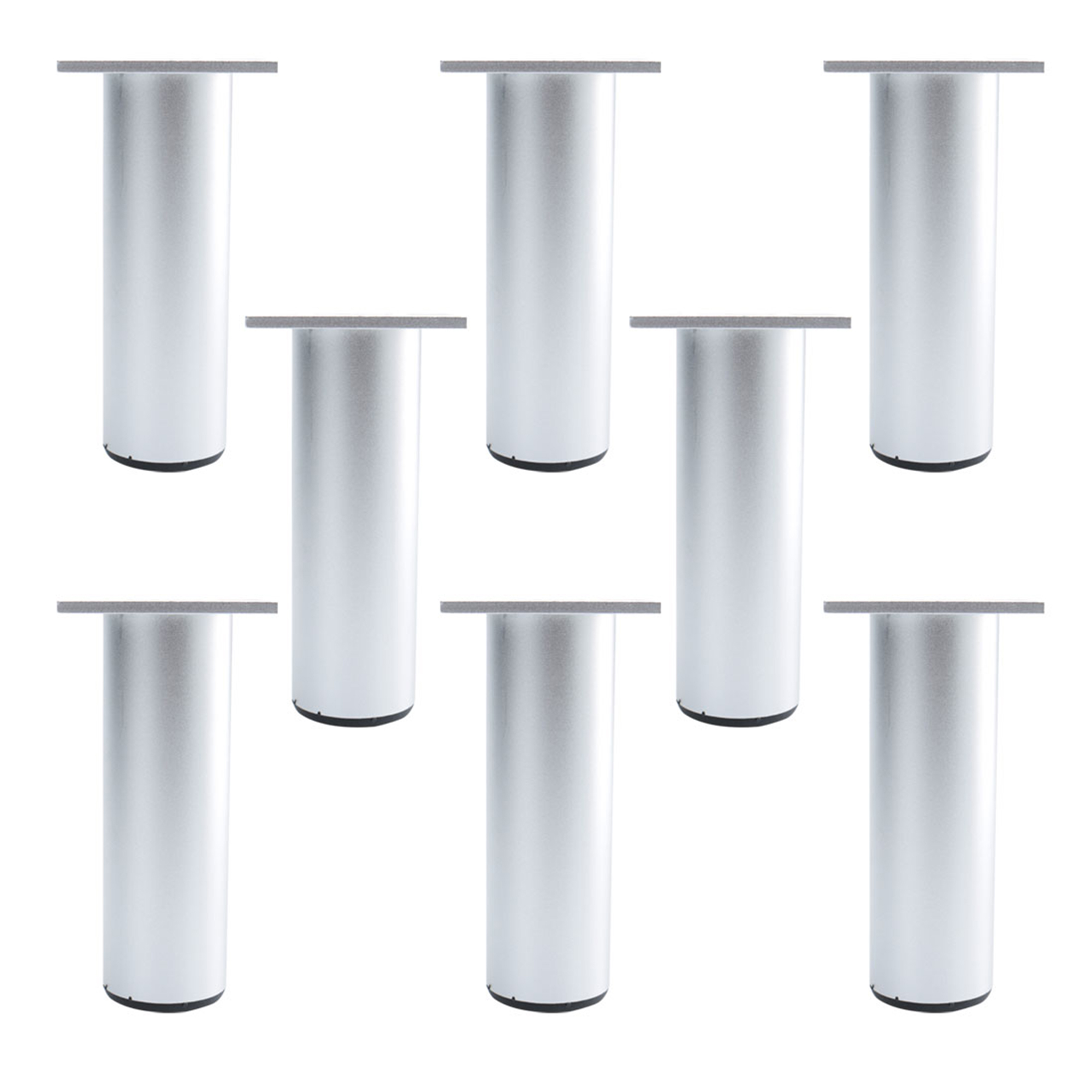 5 Inch Furniture Legs Aluminium Alloy Feet Sofa Table Cabinet Wardrobe ...