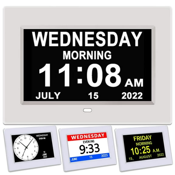 American Lifetime Dementia Clock Large Digital Display with Day Date ...