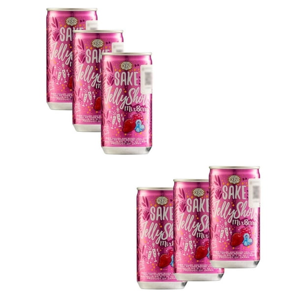 Six Pack Sake Ozeki Ikezo Jelly Mix Berry 180 Ml Ikezo Sake | Walmart ...