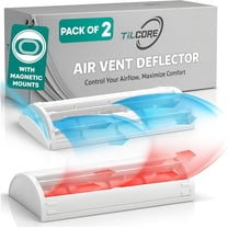 Tilcore Magnetic Air Vent Deflector Adjustable 6-Way Multi-Directional ...