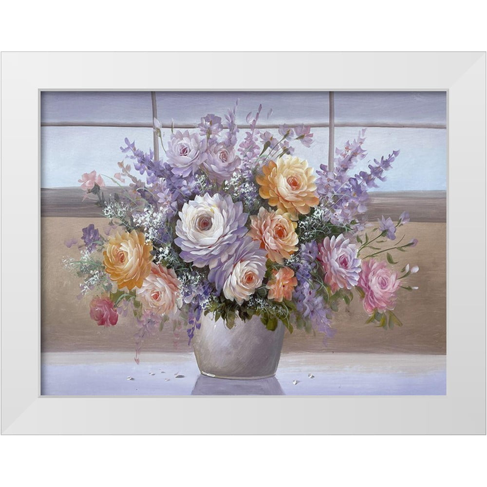 Gonzales, Pedro 14x12 White Modern Wood Framed Museum Art Print Titled ...