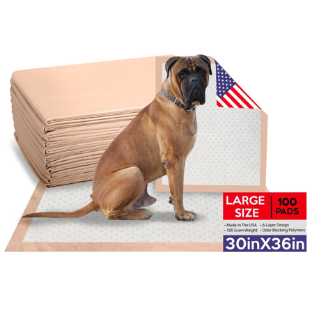 "400 Light Absorbency 23""x24"" Dog Training Pads, Puppy Underpads for ...