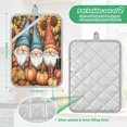 Qxltty Dwarf Elves Fall Oven Mitts 2-Pack Heat Resistant Quilted Oven ...